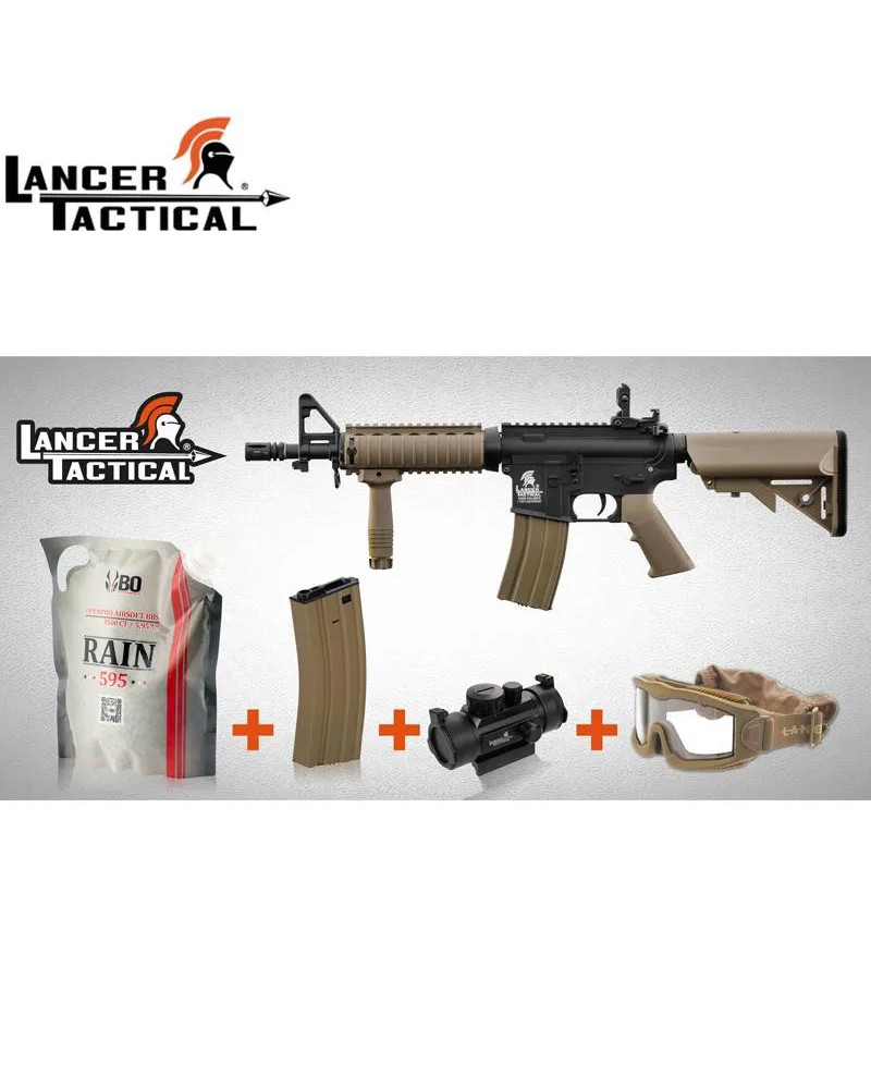 PACK COMPLETO LT 02 G2 M4 CQBR BICOLOR AirSoftYecla es PACK COMPLETO LT 02 G2 M4 CQBR BICOLOR AirSoftYecla es