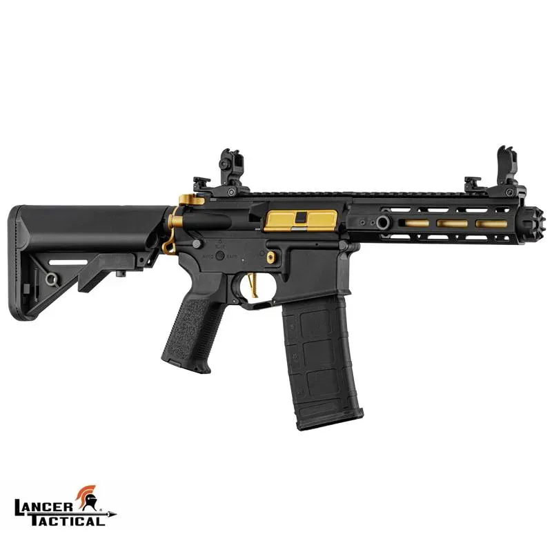 RÉPLICA AEG LT-32 HELLION BLACK/GOLD - LANCER TACTICAL