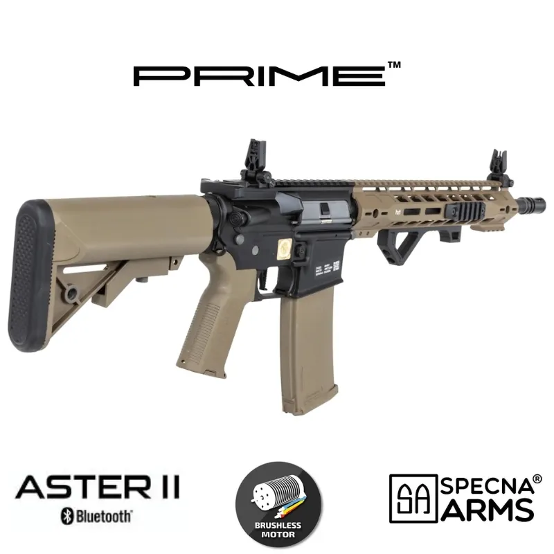 Fusil SA-P14 Prime ASTER II Tan | Specna Arms AirsoftYecla