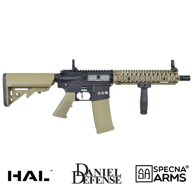 Fusil Specna Arms SA-C19 MK18 CORE Daniel Defense HAL ETU Half-Tan ...